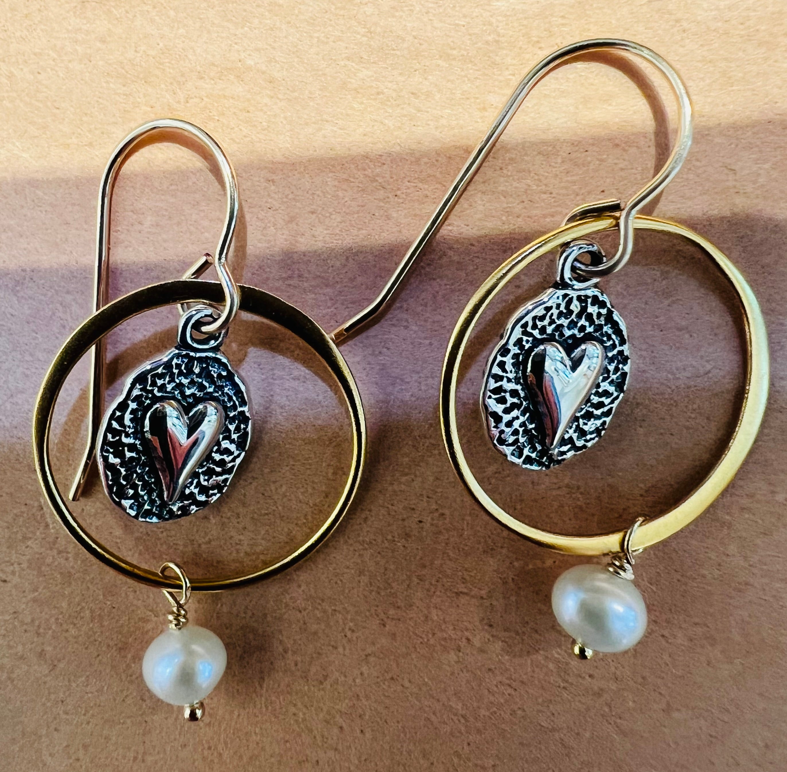 #1137 22KT VERMEIL, PEARL, sterling silver~ NANCY TILLISCH – Amphora ...